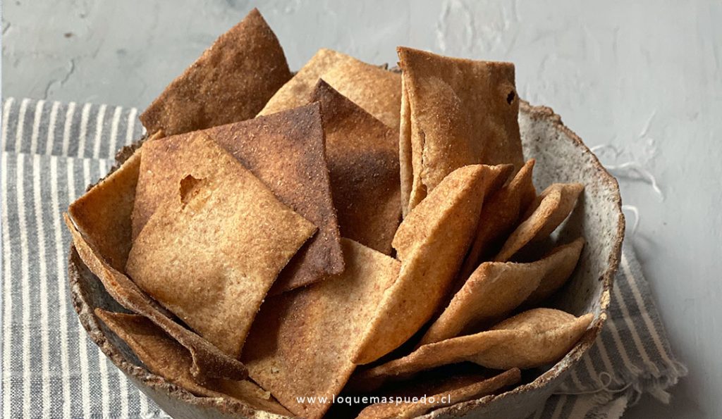 Lo que más puedo - Crackers de descarte de Masa Madre - Lo que más puedo